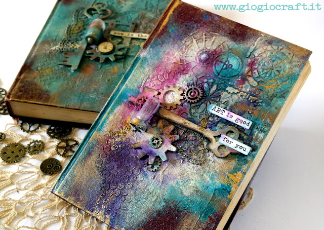 GiogioCraft: Tutorial: Altered Book Covers: Classic or Funky?