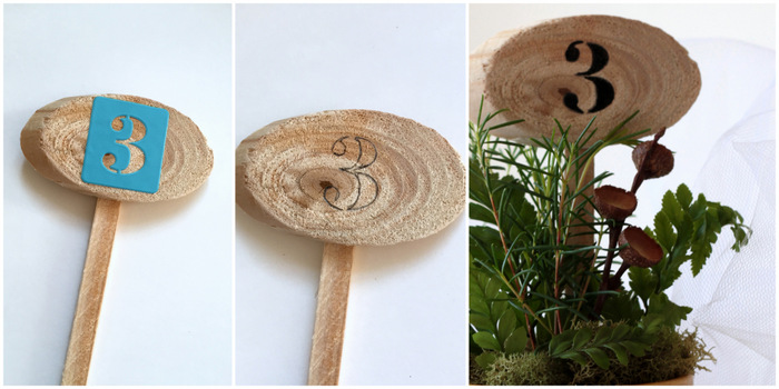 homework: CELEBRATIONS: Woodland Table Numbers