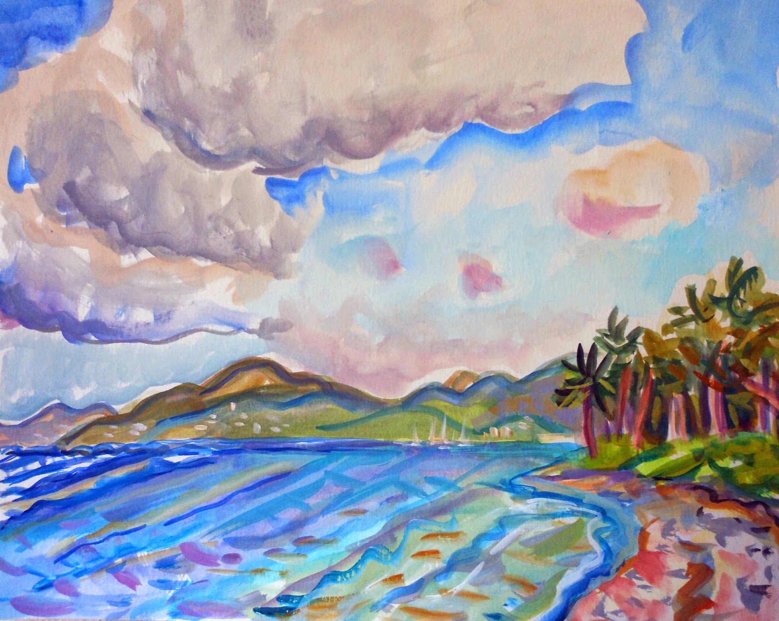 Kate Knapp Artist Blog: Scenes From St Croix USVI
