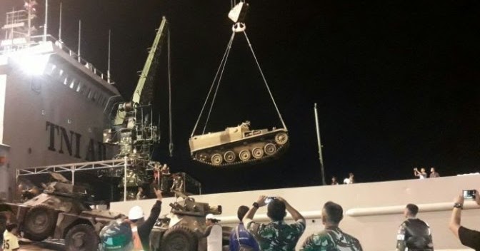 DEFENSE STUDIES: Yonkav 12/BC Tanjungpura Dapat Tambahan 9 Kendaraan Tempur