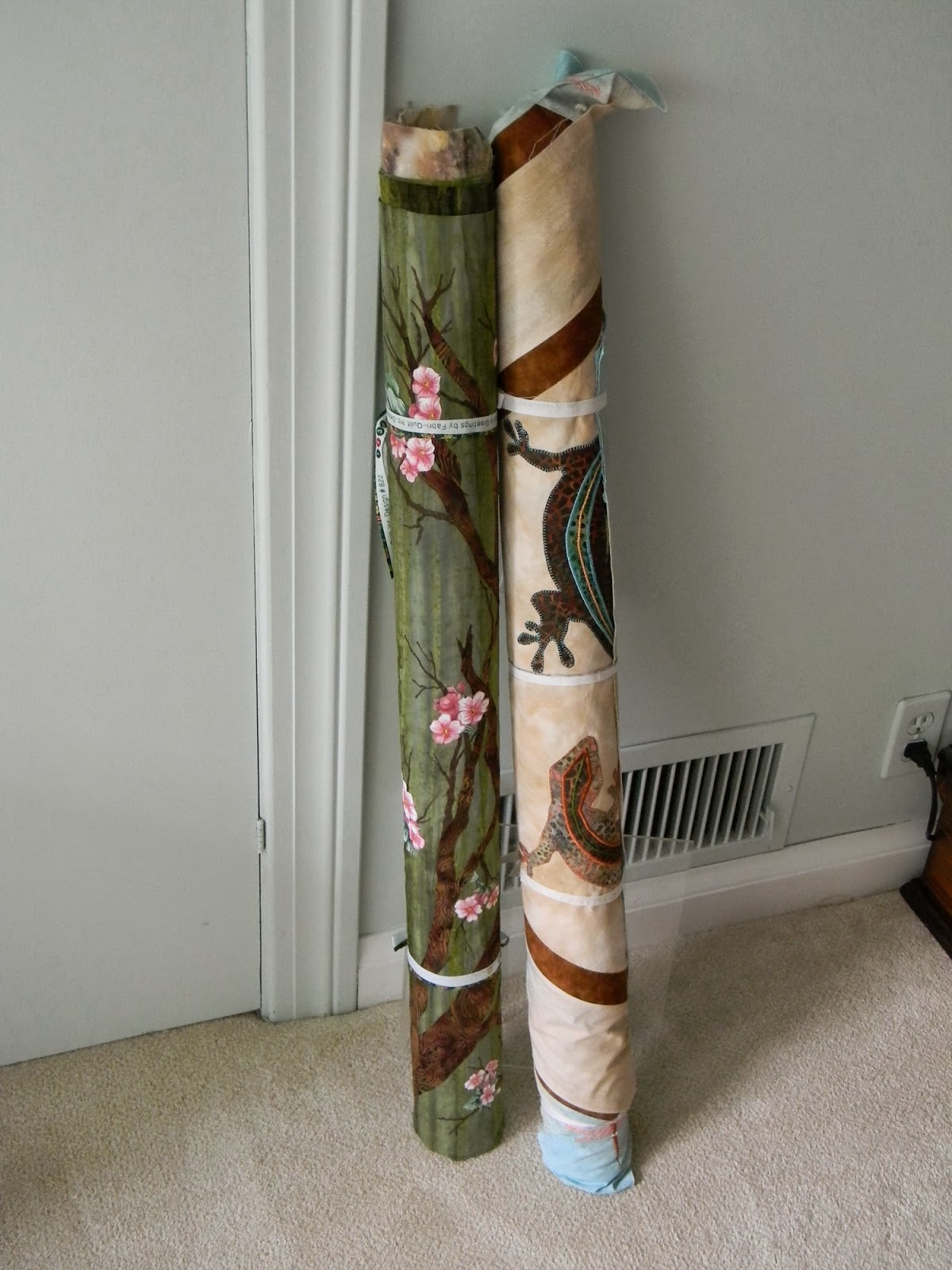 Linda's Landscape Quilts: Floating on Air...I Mean, Water