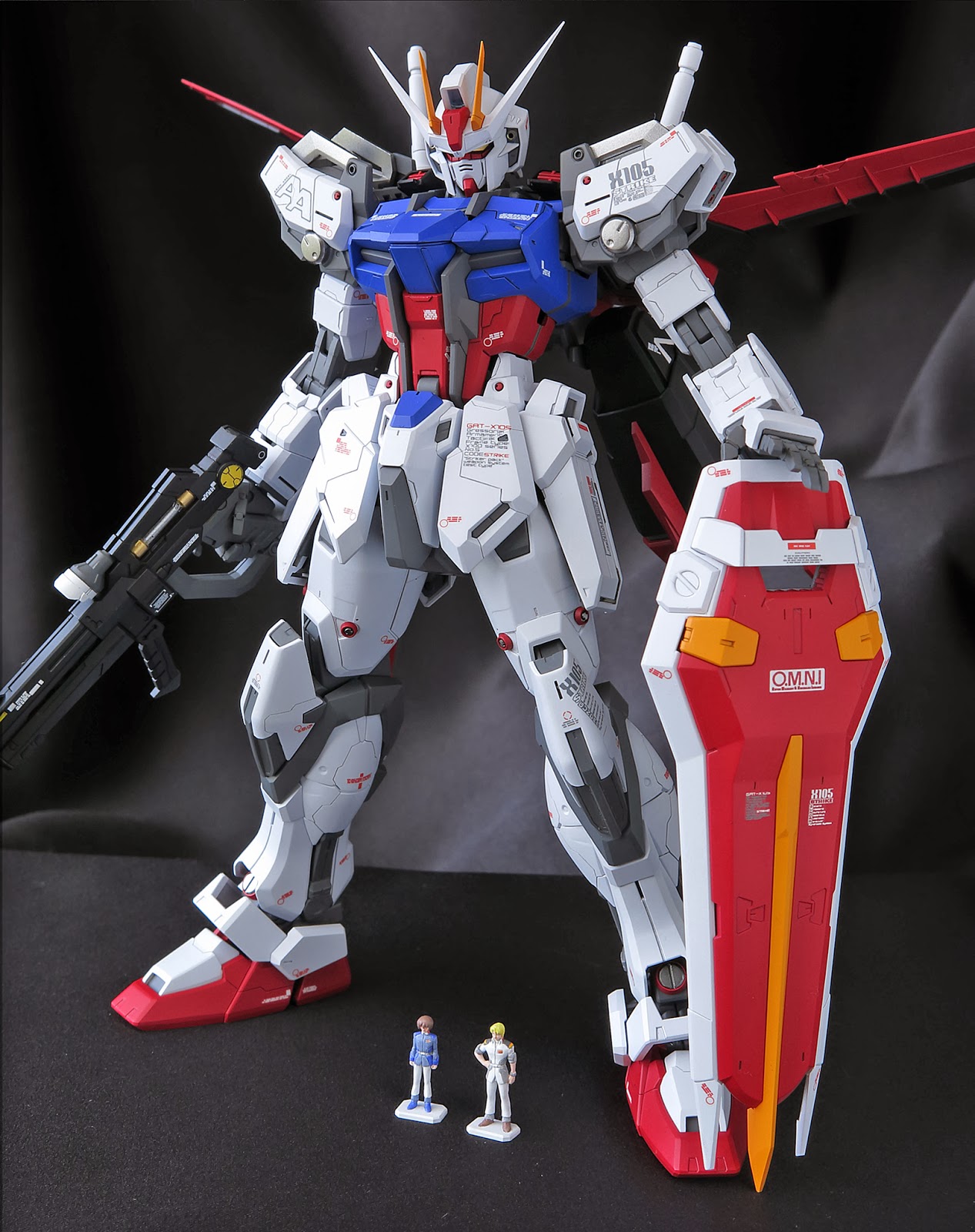 GUNDAM GUY: MG 1/100 GAT-X105 Perfect Strike Gundam - Customized Build