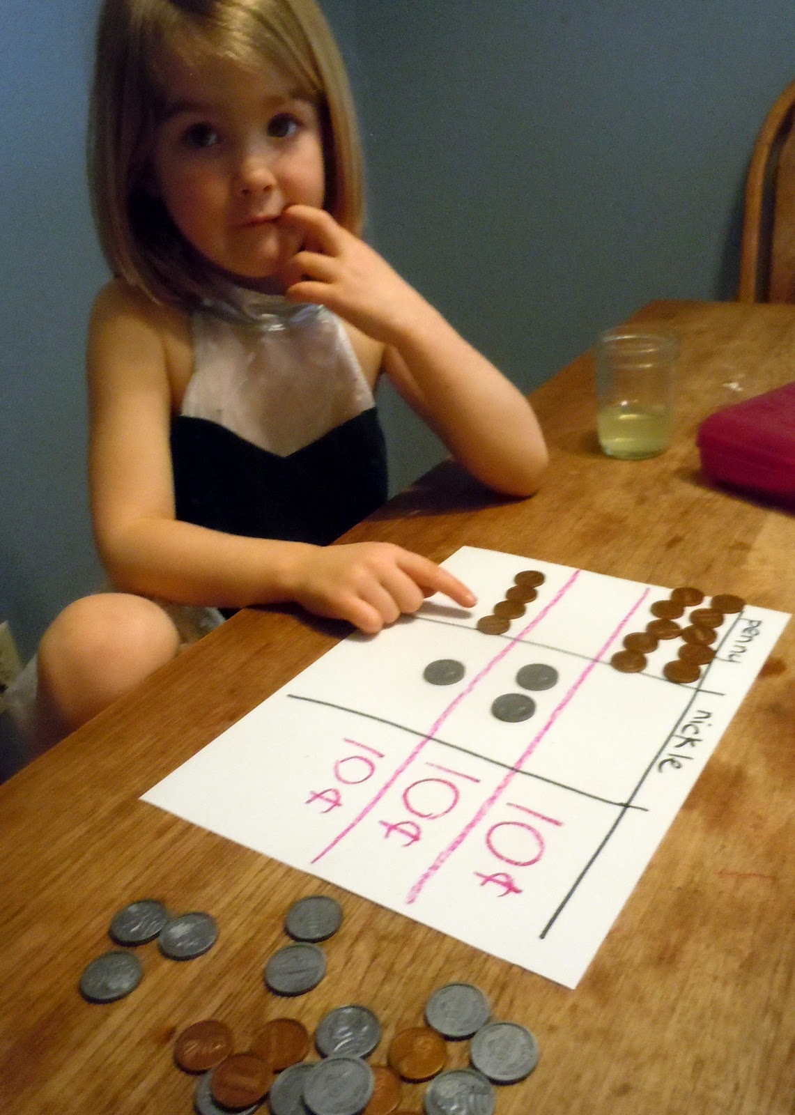 Adventures at the Kitchen Table: Counting Coins - Lesson 5, Counting ...
