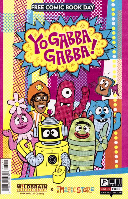 POP CULTURE SHOP: YO GABBA GABBA! #1 PROMOTIONAL COMIC BOOK FCBD PLEX ...