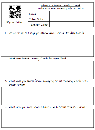 Mini Matisse: What is an Artist Trading Card?