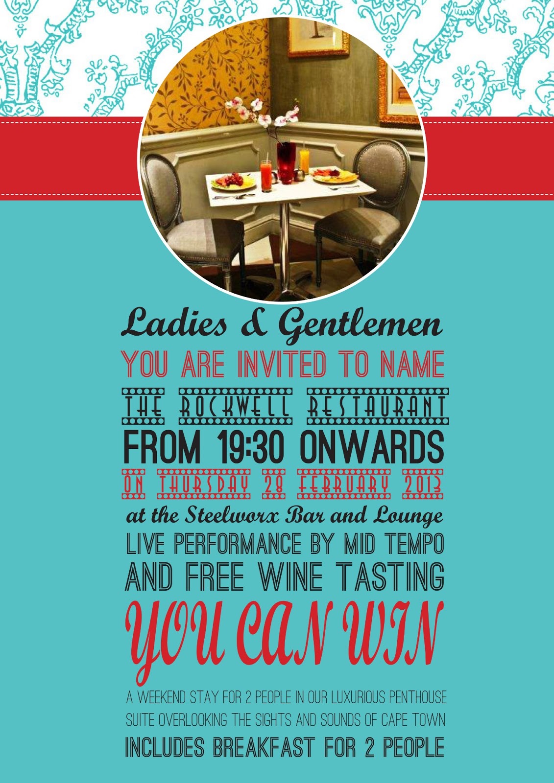 Cape Country Routes: Rockwell launches Jazz evening and restaurant ...