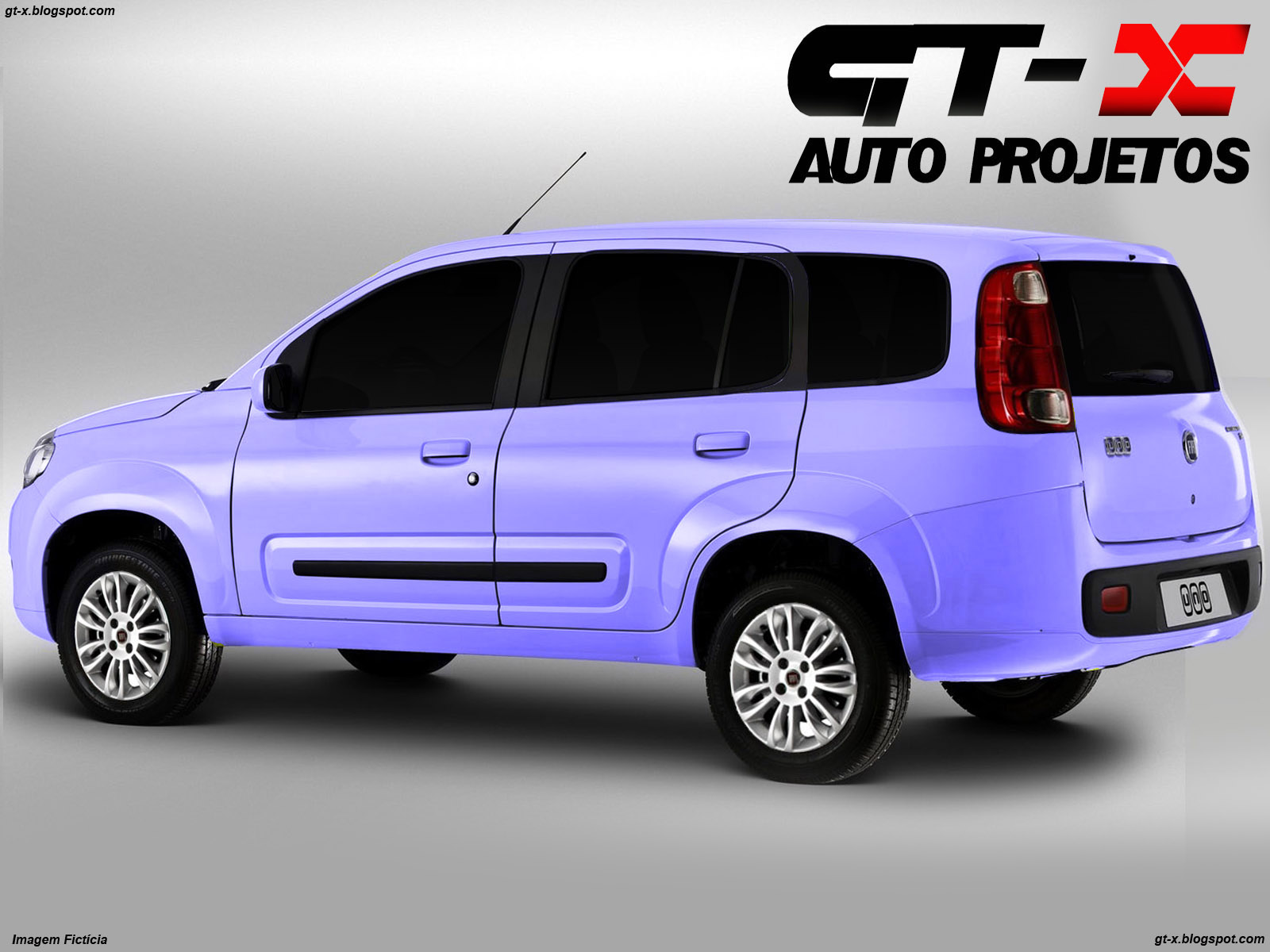 Auto Projetos: Novo Uno Sedan ou Prêmio 2012