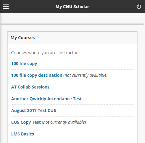 Instructional Technologies @ CNU: Major Scholar Upgrade May 2019