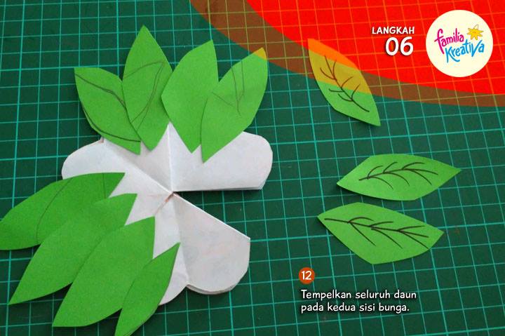 Tutorial Membuat Pop-Up Kartu Bunga
