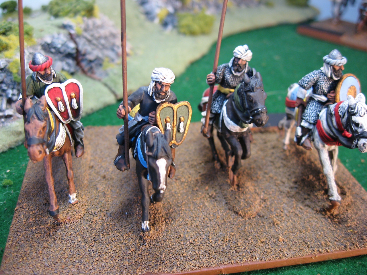 Palouse Wargaming Journal: 28mm Reconquista - Lt/Medium Cavalry