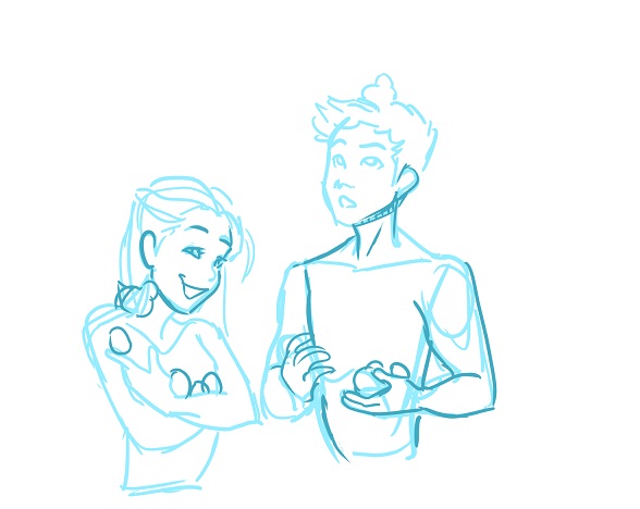 Manga Interest: Sketch to Finish: Princess and Stable Boy