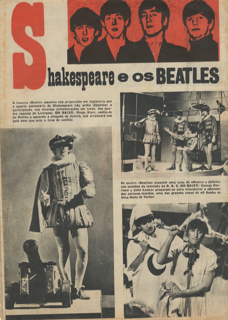 IÉ-IÉ: SHAKESPEARE E OS BEATLES
