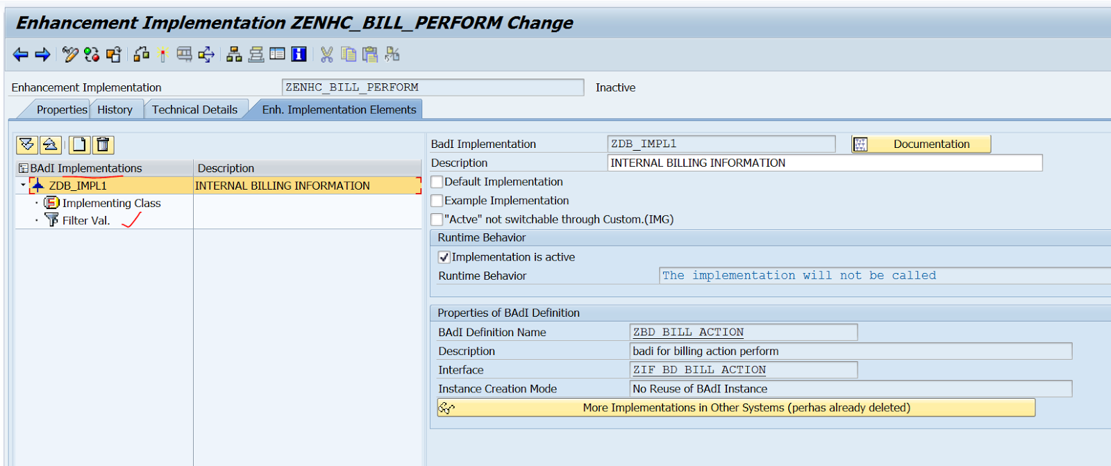 TECHSAP : Kernel BAdI : How to Use Kernel BAdI with limited filter Use?