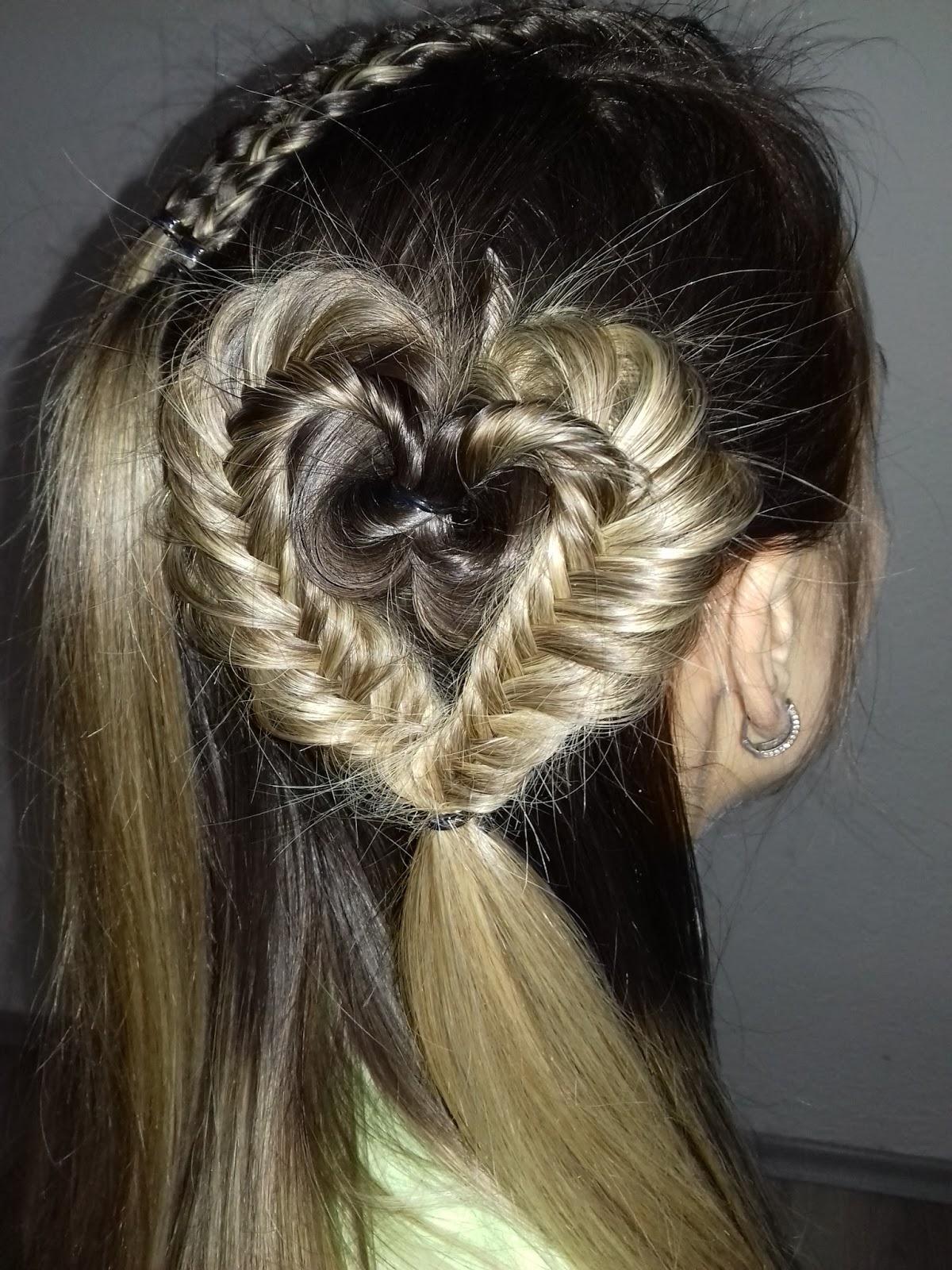 Fashionable Hair Braids: Heart Braided Hairstyles & Valentine's Day ...