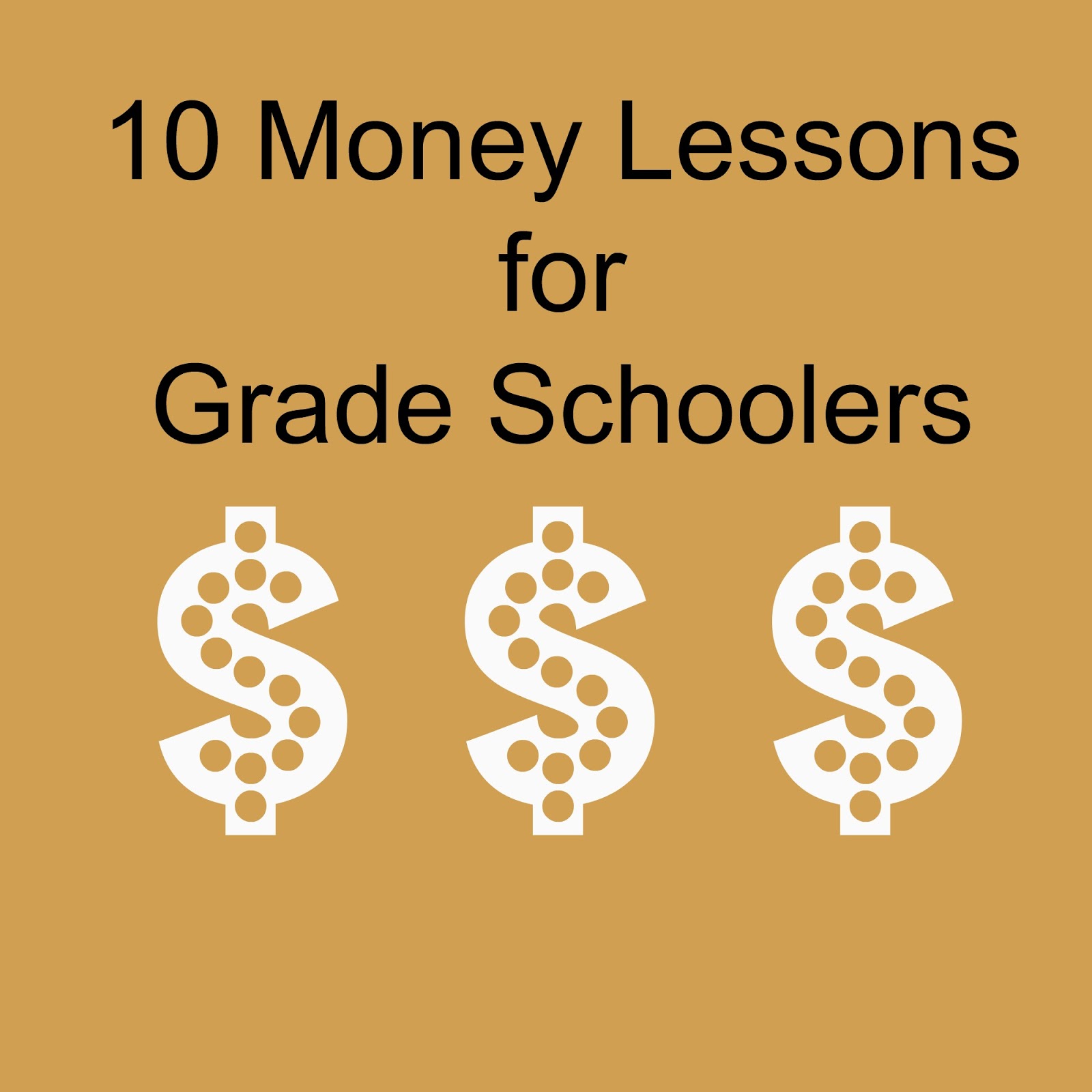 10 Money Lessons for Grade Schoolers | MyTwintopia