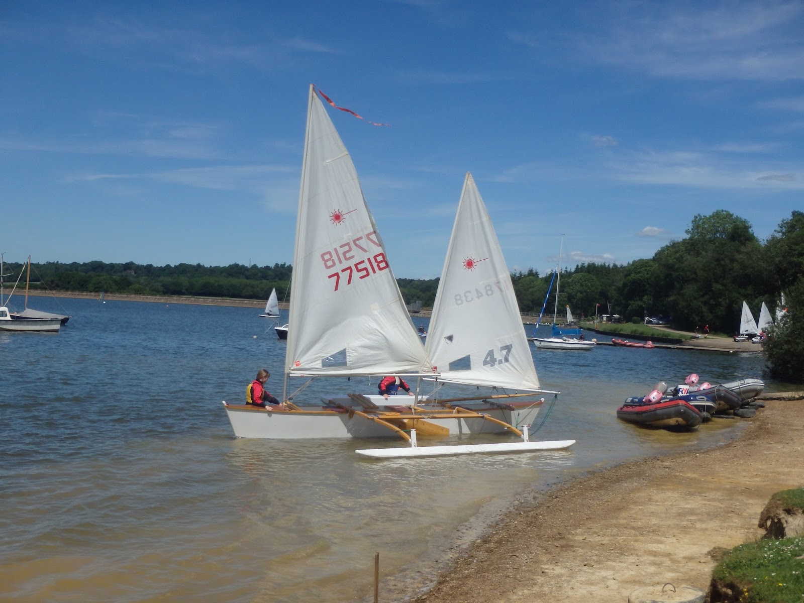 Sussex Wa'apa: 'Laser Ketch' rig