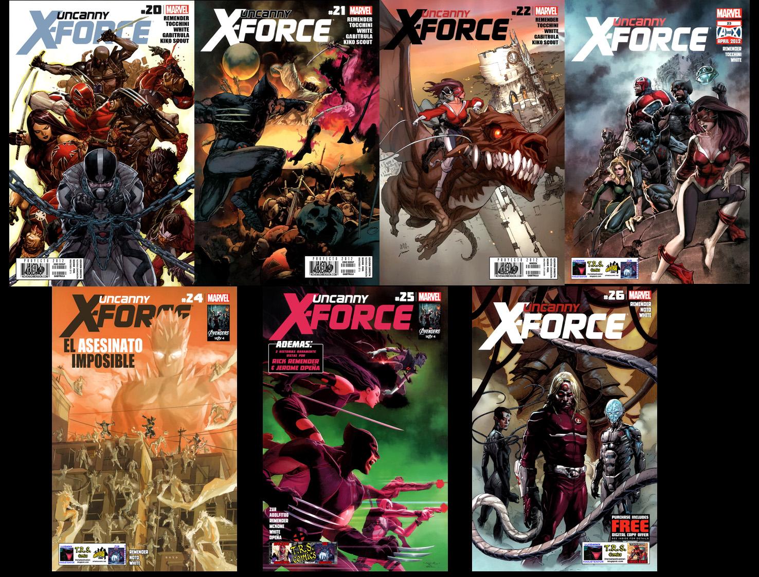 Uncanny X-force 1 al 35 Español (completo) - Trislong