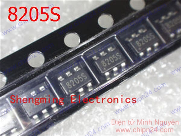 IC 8205S SOT-23-6 (SMD Dán) (FS8205 8205)