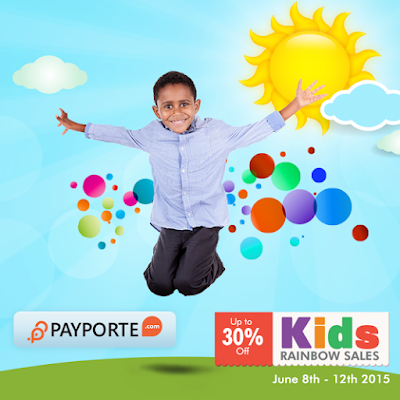 The Payporte Kids Rainbow sale!