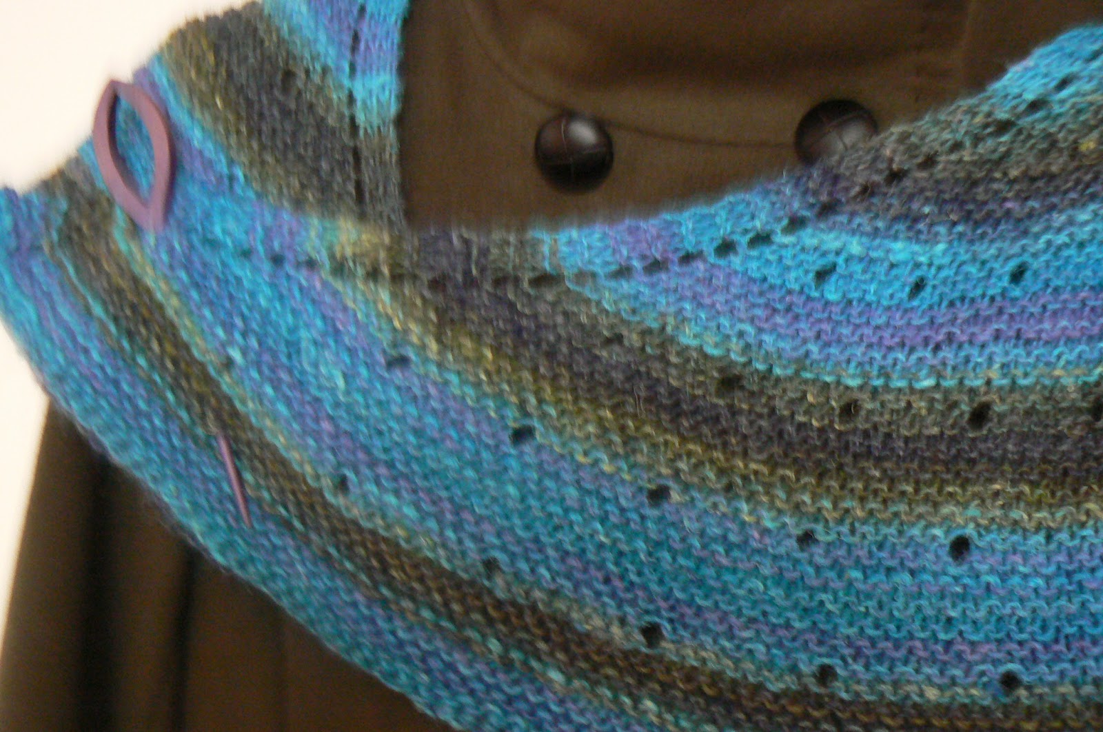 Chrissie's Knit Times: Silk Moon Crescent Shawl