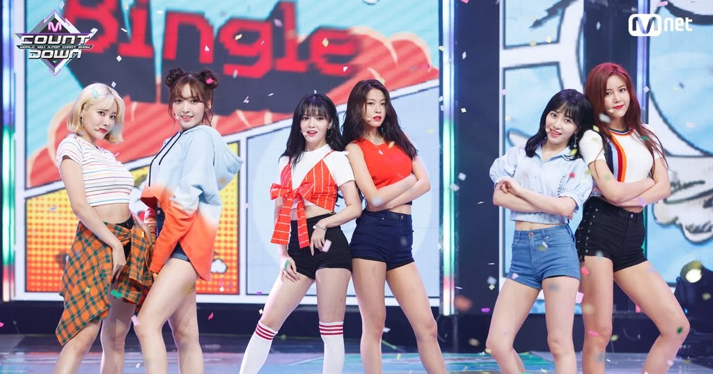 180607 AOA's "Bingle Bangle" M Countdown Stage Style