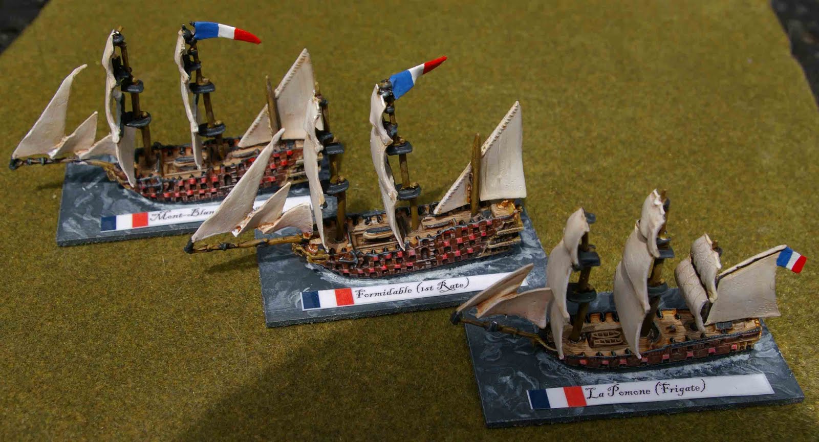 Tim's Tanks: 1/1200 Napoleonic Naval Battles