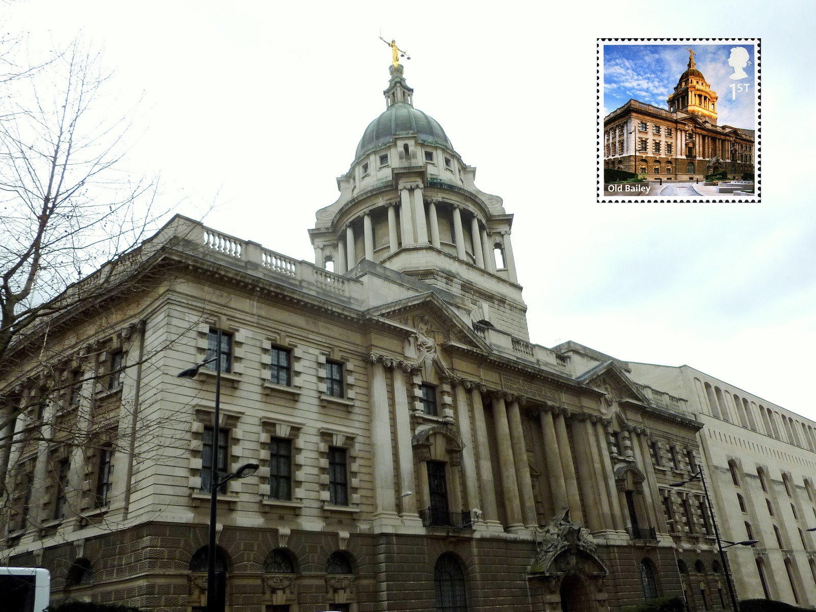 Photo-ops: Philatelic Photograph: Old Bailey - London, England