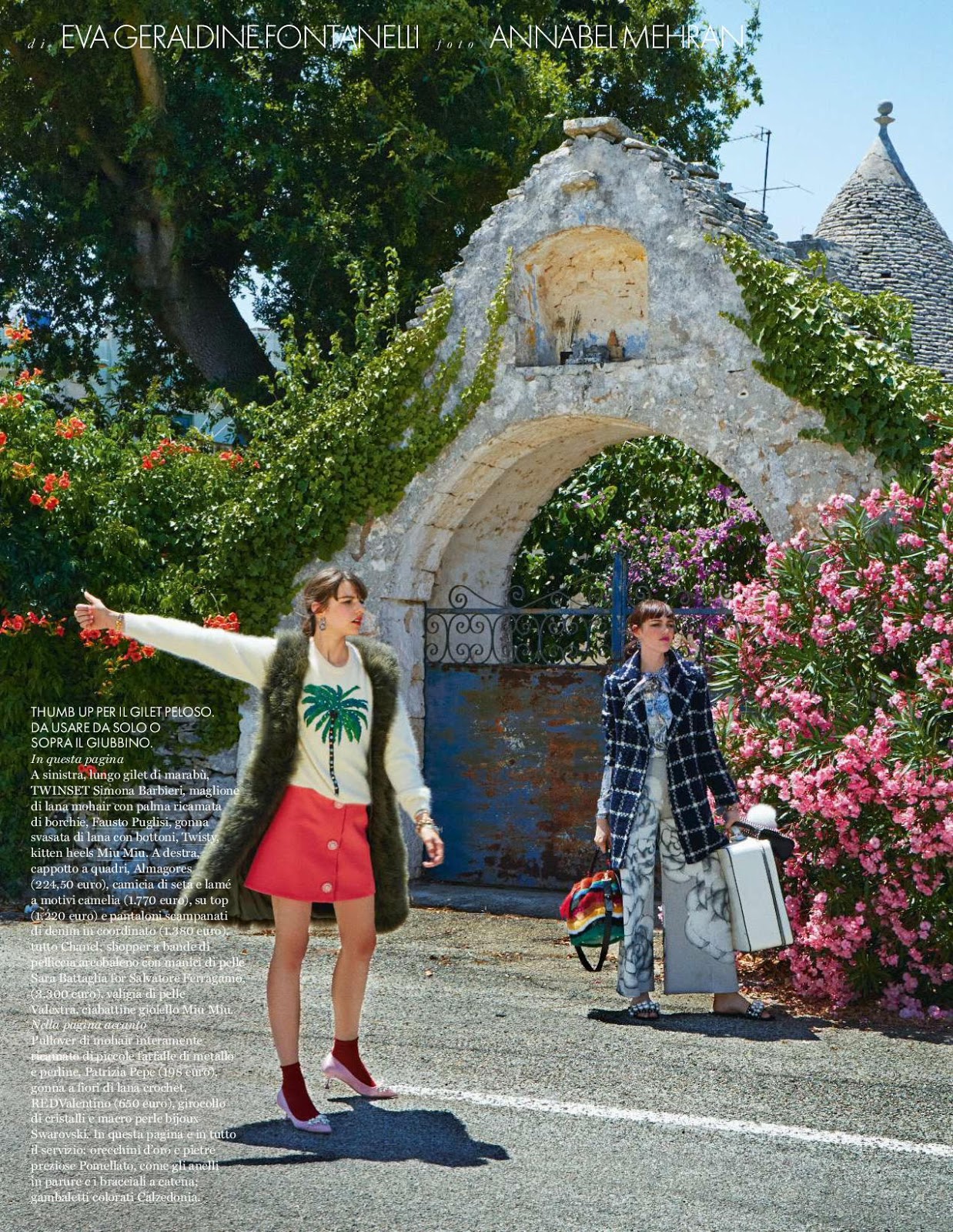 Duchess Dior: "Crazy Remix" by Annabel Mehran for ELLE Italia September ...