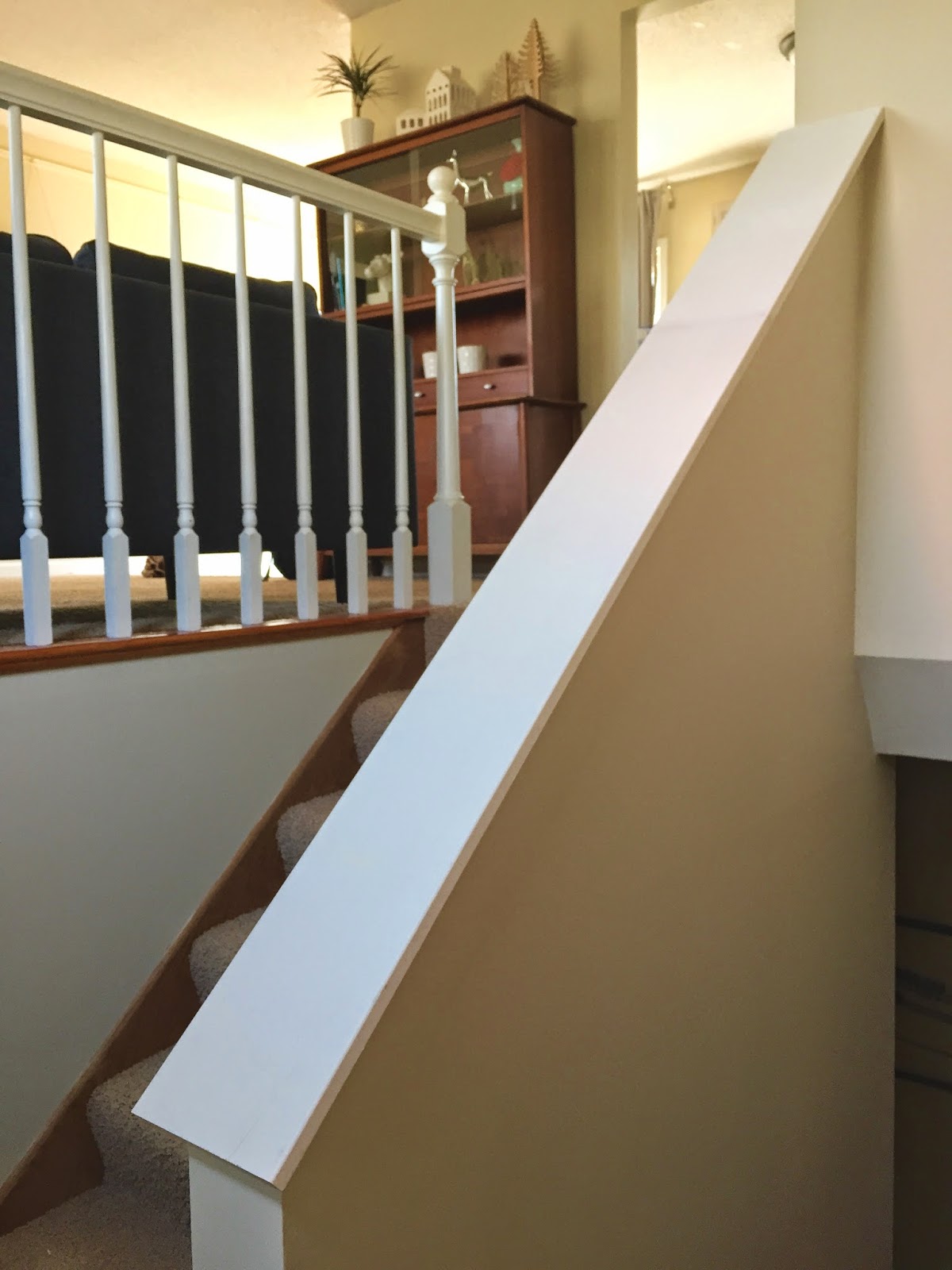 Our Piece of Split House: Entry Ledge/Handrail Project (for Free)