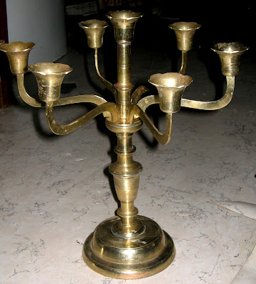 GALERI KRAF TEMBAGA: 6 JENIS KAKI LILIN TEMBAGA