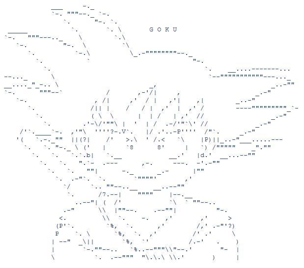 RetroZumbaos: Arte ASCII