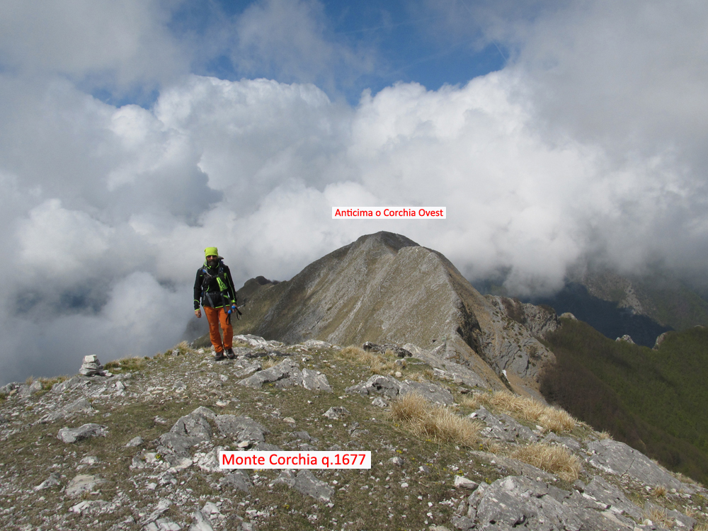 Escursionismo a 360°: Monte Corchia (dalla lizza dei Tavolini) EE
