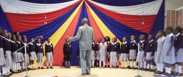 John Green's notes from Kenya: TESTIMONY SCHOOL CELEBRATING!