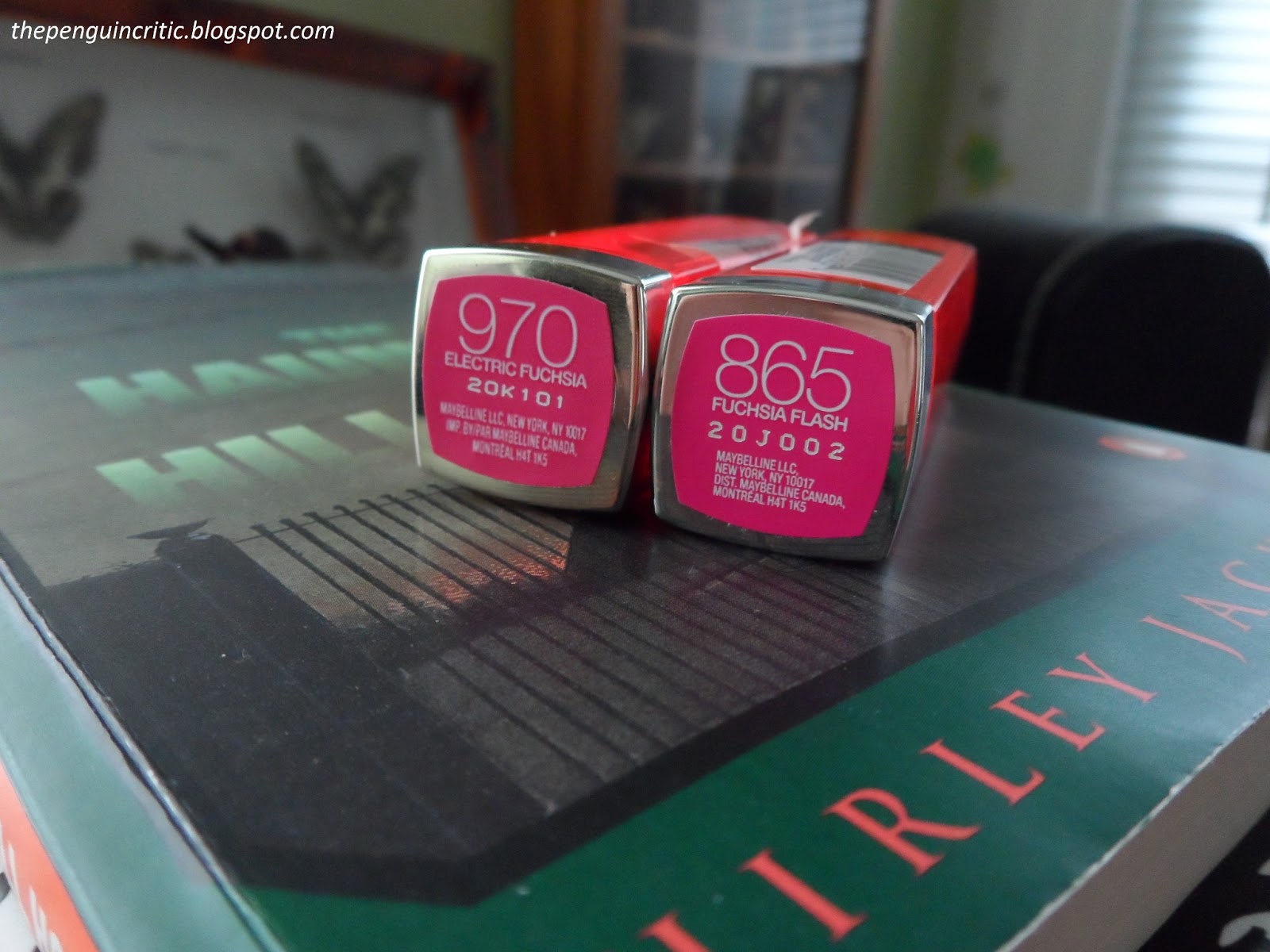 The Penguin Critic: A Quick Comparison: Maybelline Vivids "Fuchsia ...