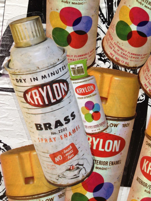 MELROSEandFAIRFAX: Old School Spray Paint Cans