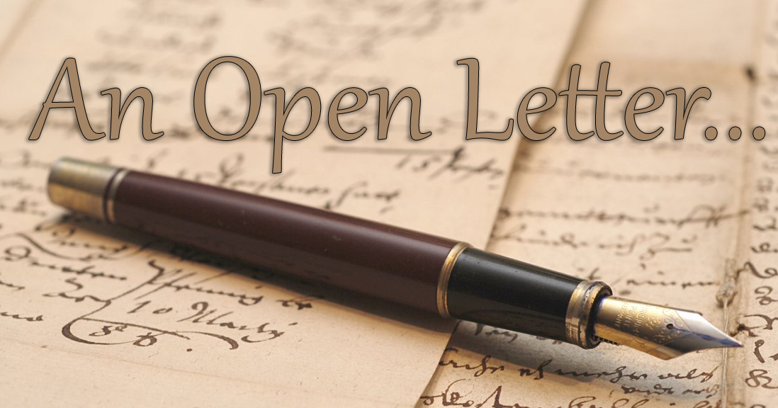Mimi Coffey's Personal Blog: An Open Letter