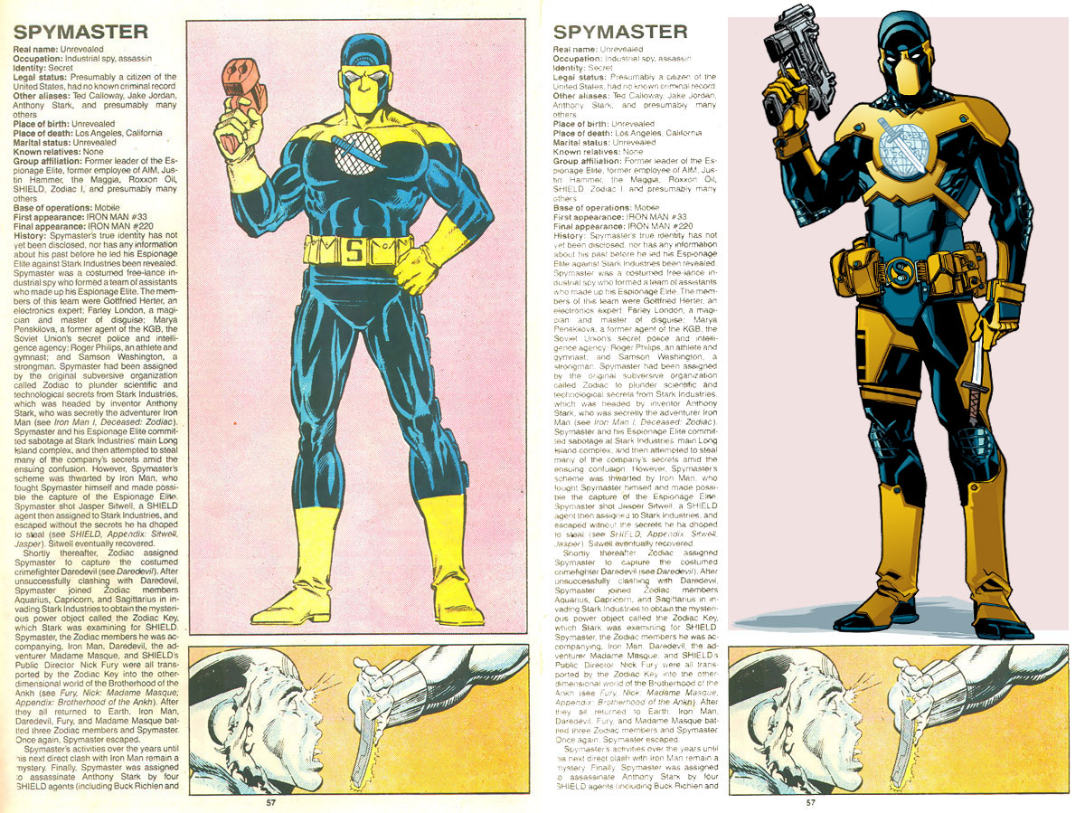 Whiskey Mech: The Official Handbook of The Marvel Universe REDUXE ...