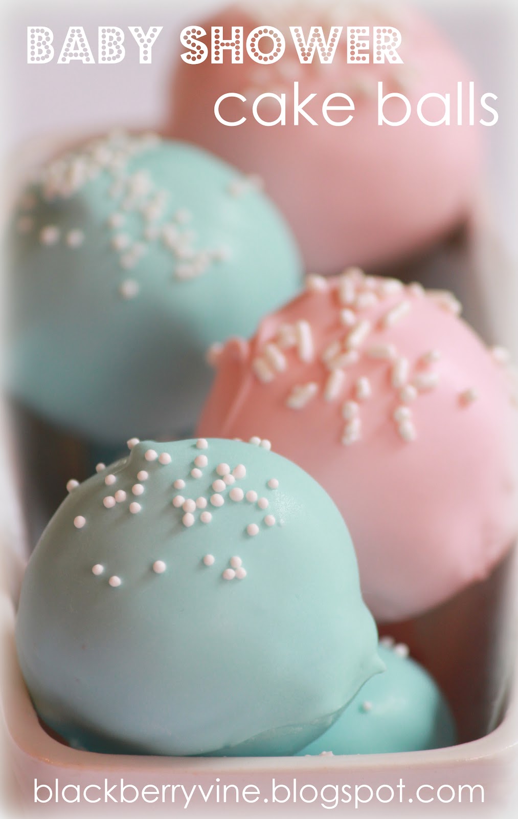 The Blackberry Vine: Cake Balls & Cookies