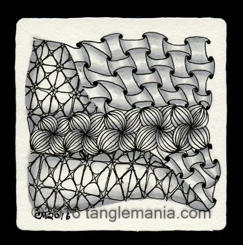 Tangle Mania: Shading with Markers