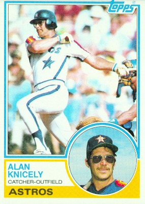 1983 Topps Blog: #117 Alan Knicely - Houston Astros