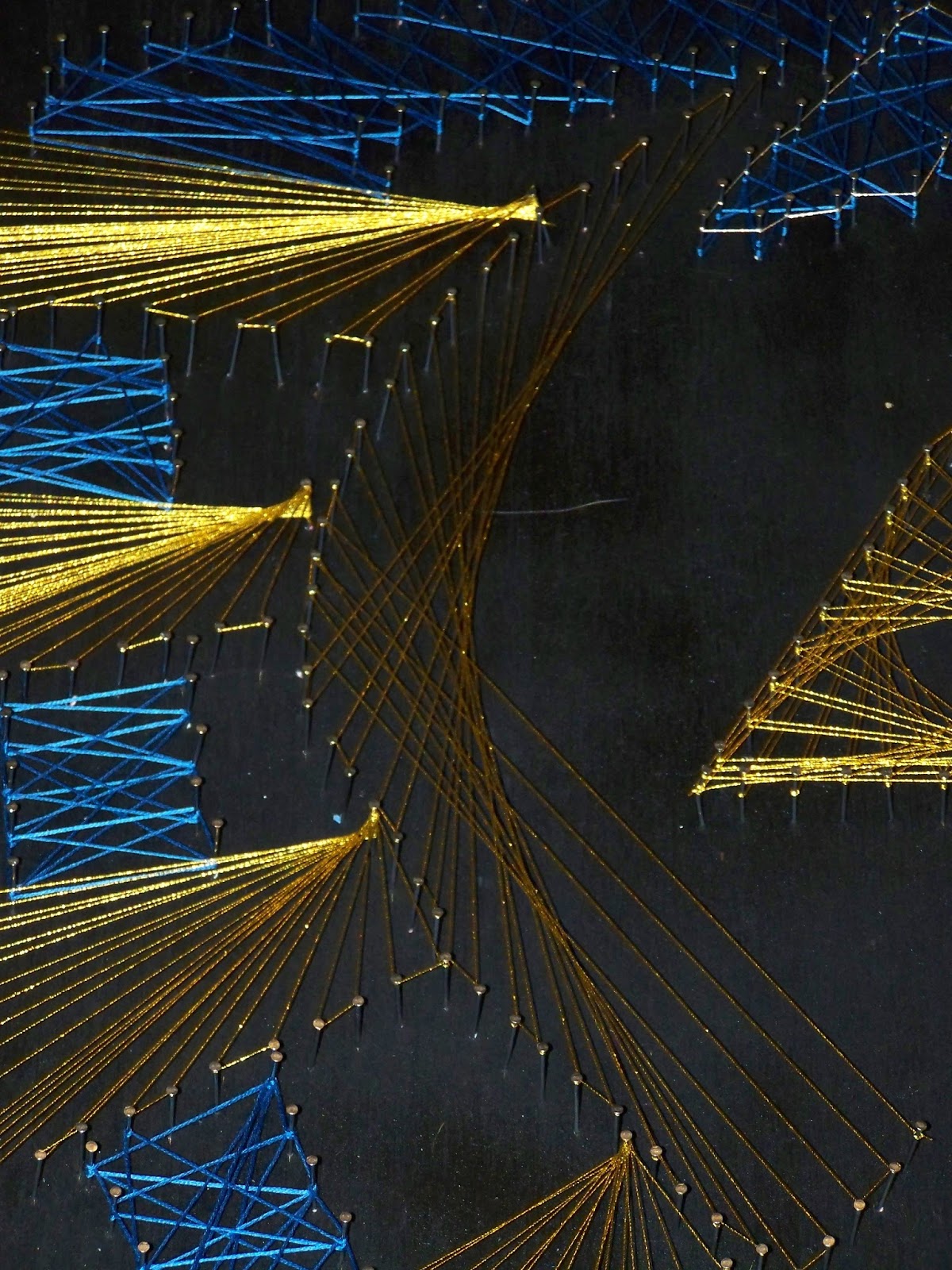 The Eclectic Otter: String Art-Part Four- Curves and Wings