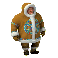 GIF ANIMADOS... : GIF ANIMADOS TRANSPARENTES DE ESQUIMALES