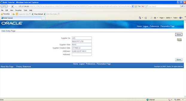Oracle Application's Blog: How to Create oaf Page in Oracle Apps