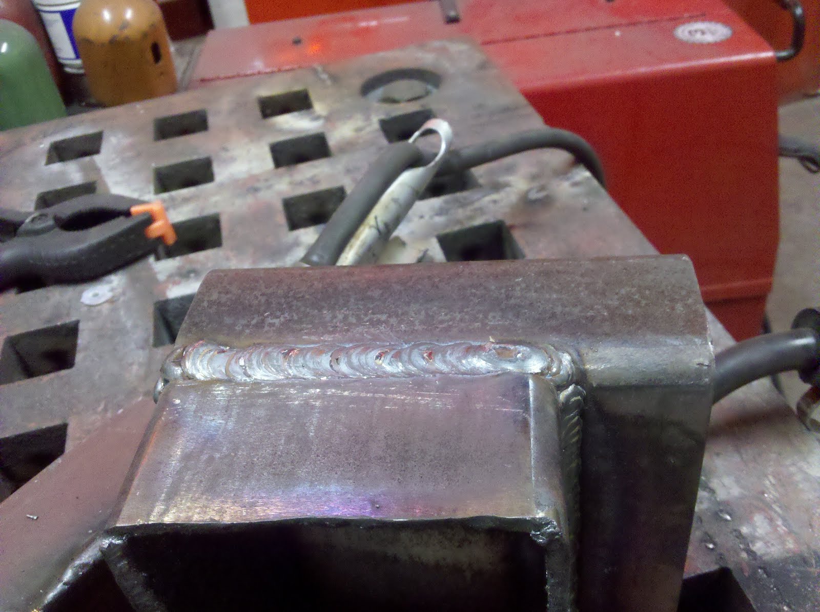 UT Tyler NASA Orion Project: Practice Welds