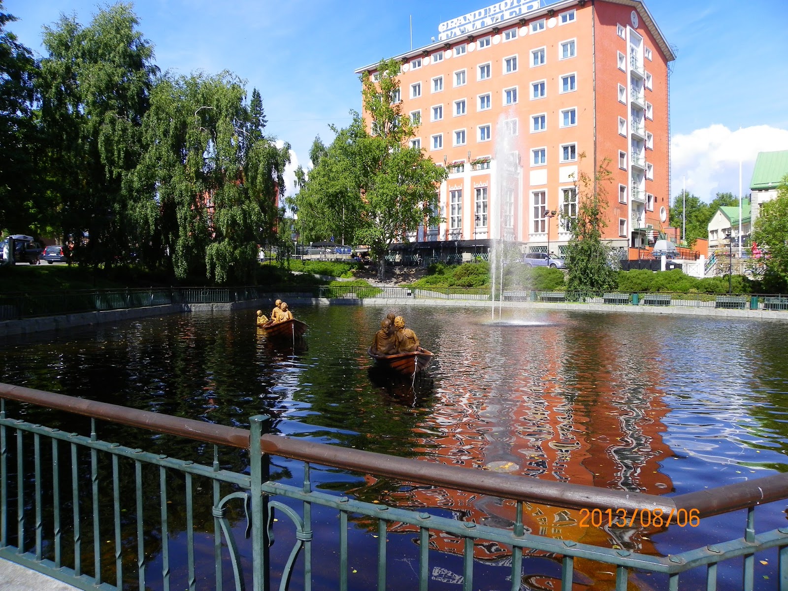 mozaikoskelione: Suomija. 2 diena (rugpjūčio 6d.)