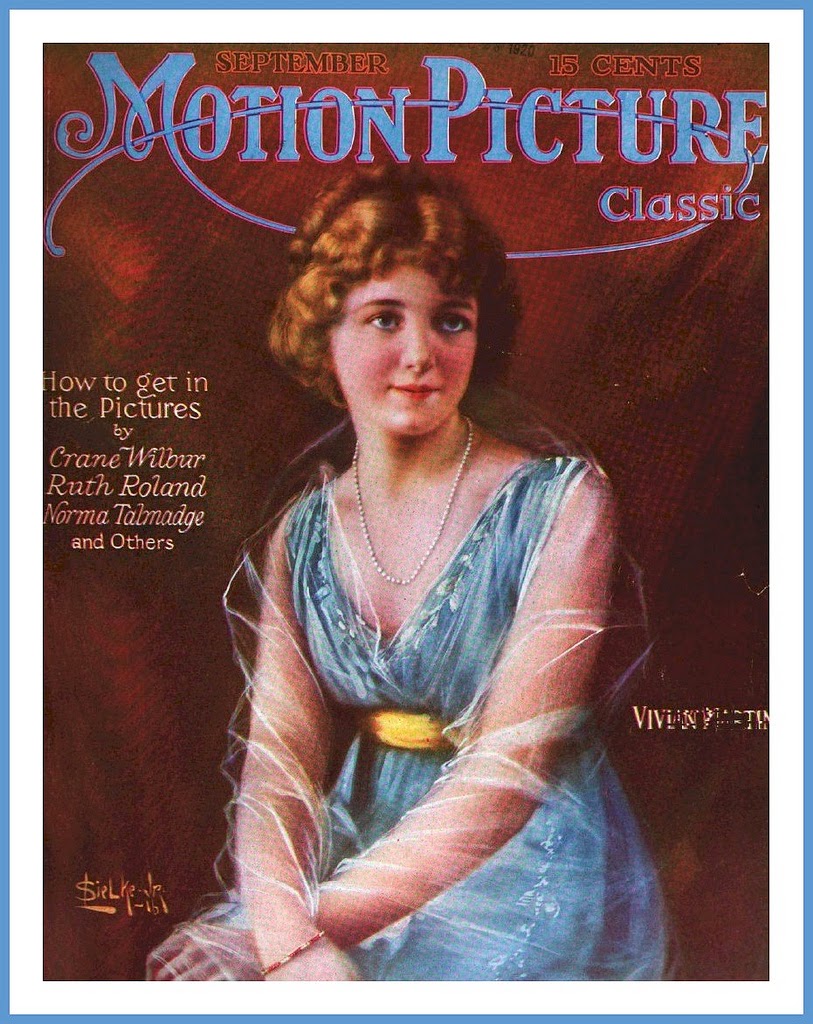 Vintage 'Motion Picture' Magazine Covers from 1916-1917 ~ Vintage Everyday