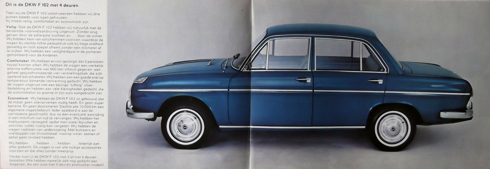 DKW Auto-Union Project: 1964 DKW F102 - German Advert