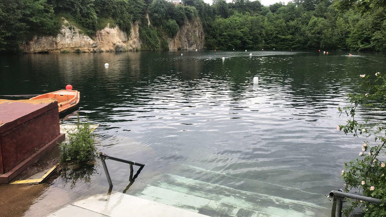Big Ricks Swim Team: Ricks Return To A Chilly Dosthill Quarry
