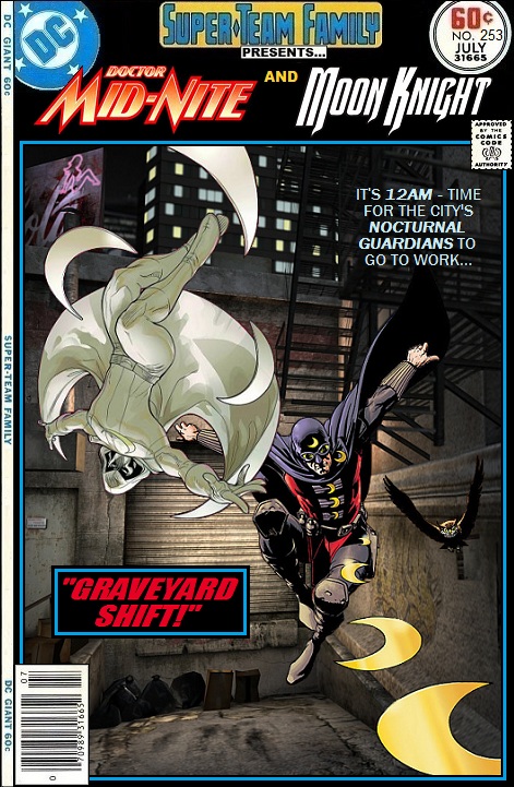 Super-Team Family: The Lost Issues!: Doctor Mid-Nite and Moon Knight