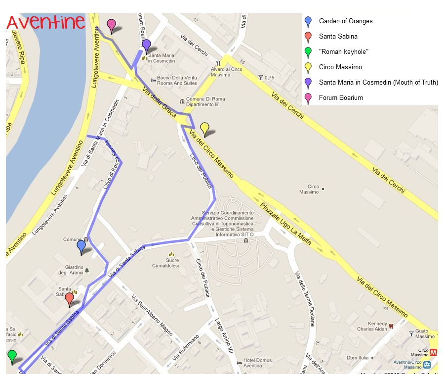 The traveling foodie: Aventine, Rome